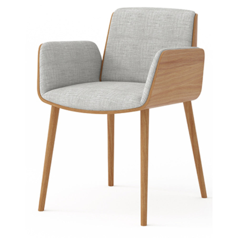 Hug Wooden Legs Dining Chair by Punt