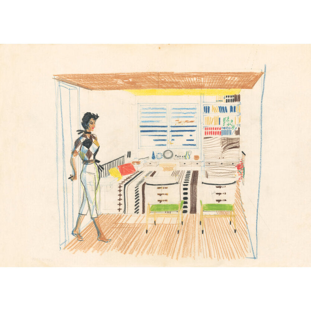 House Pablo Sagnier, Cadaques Painting by Santa & Cole