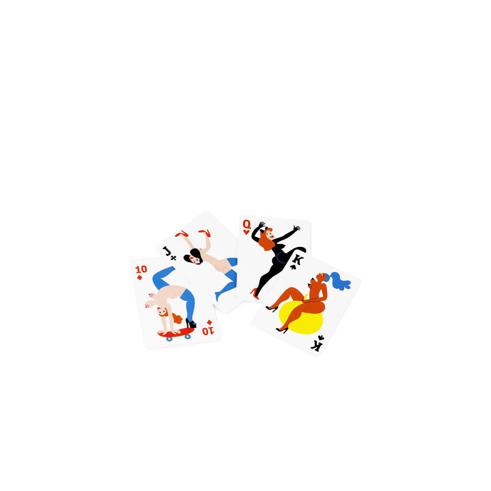 Manikhin Playing Cards Multi by Normann Copenhagen