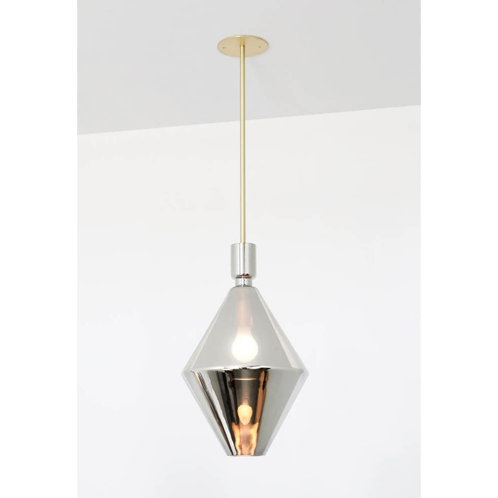 Reflect Silver Mirror Pendant by SkLO
