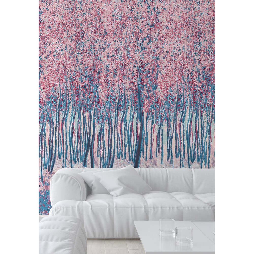 Sylve Rose Bespoke Wallpaper by Isidore Leroy