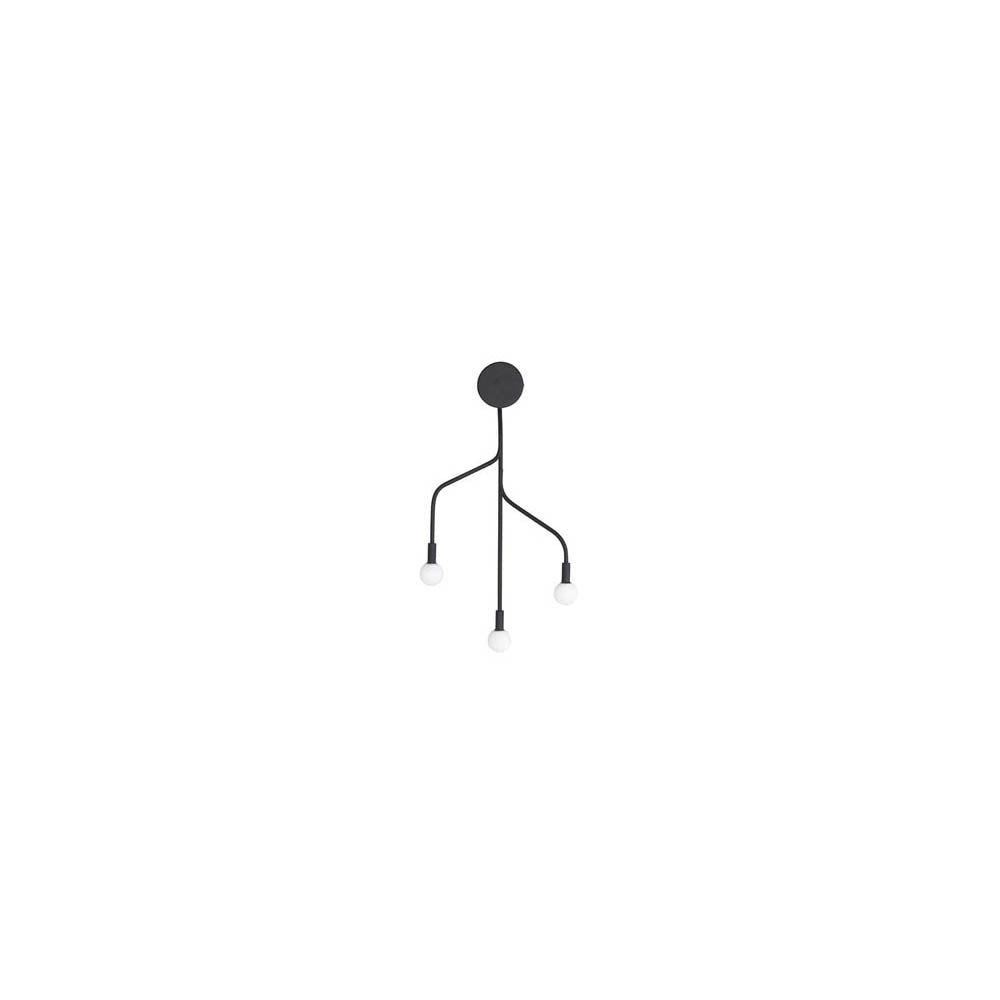 Vekst Wall Lamp EU Black by Normann Copenhagen